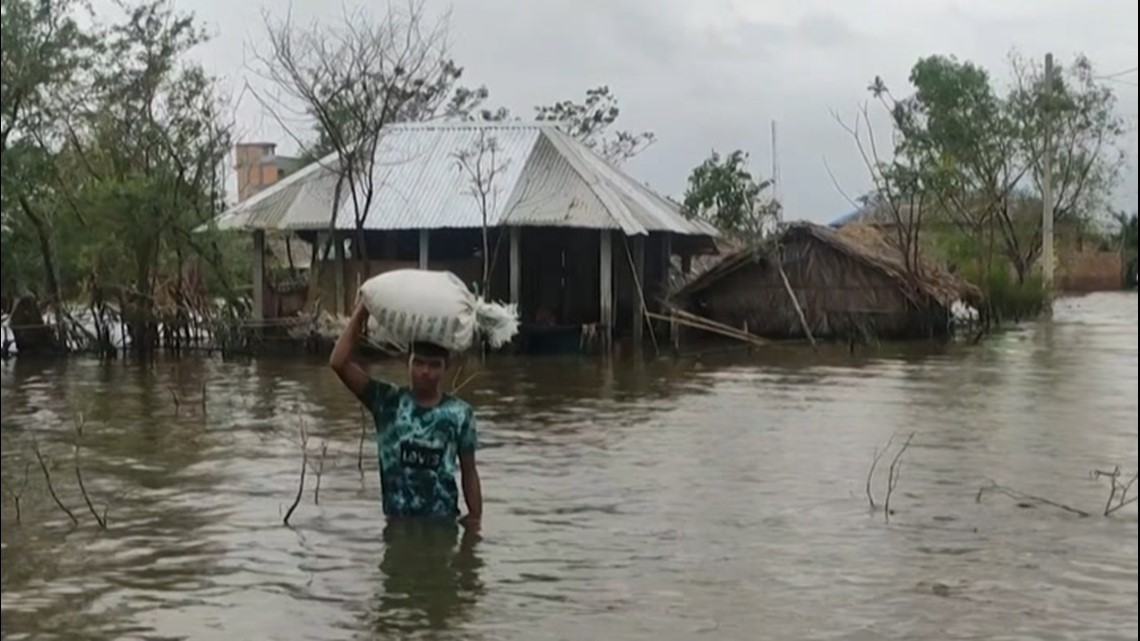 Hundreds of thousands homeless after Cyclone Amphan | cbs19.tv