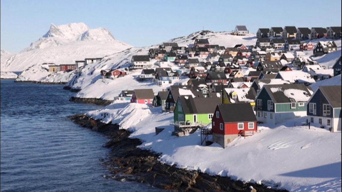 Greenland's capital city of Nuuk looks idyllic during winter | cbs19.tv