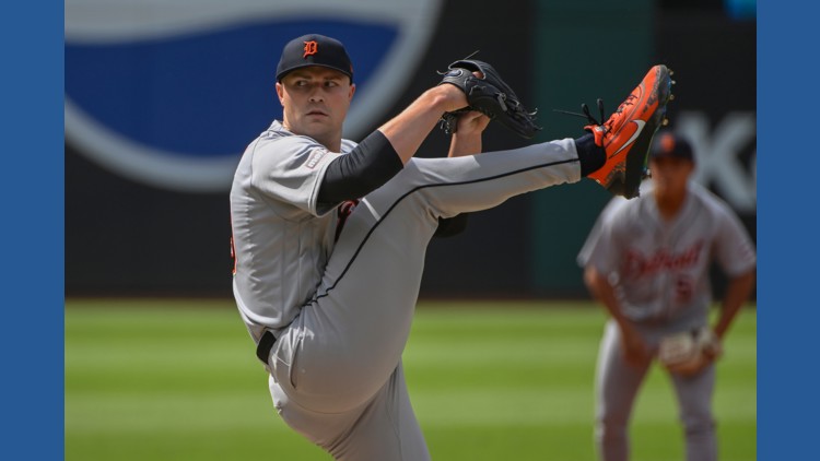 Skubal throws 80 pitches in return from elbow surgery, takes loss as ...