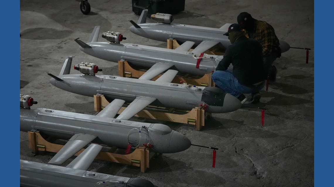 Ukrainian drone strikes kill 1 and spark fire at oil facility in Russia ...