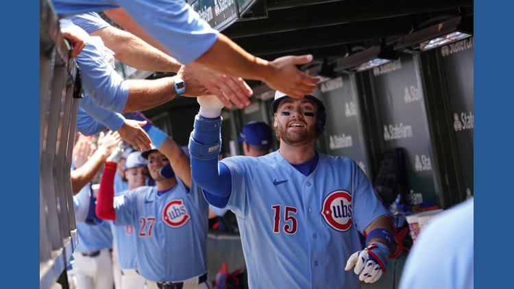 Carson Kelly has grand slam and career-high 6 RBIs as Cubs rout Blue ...
