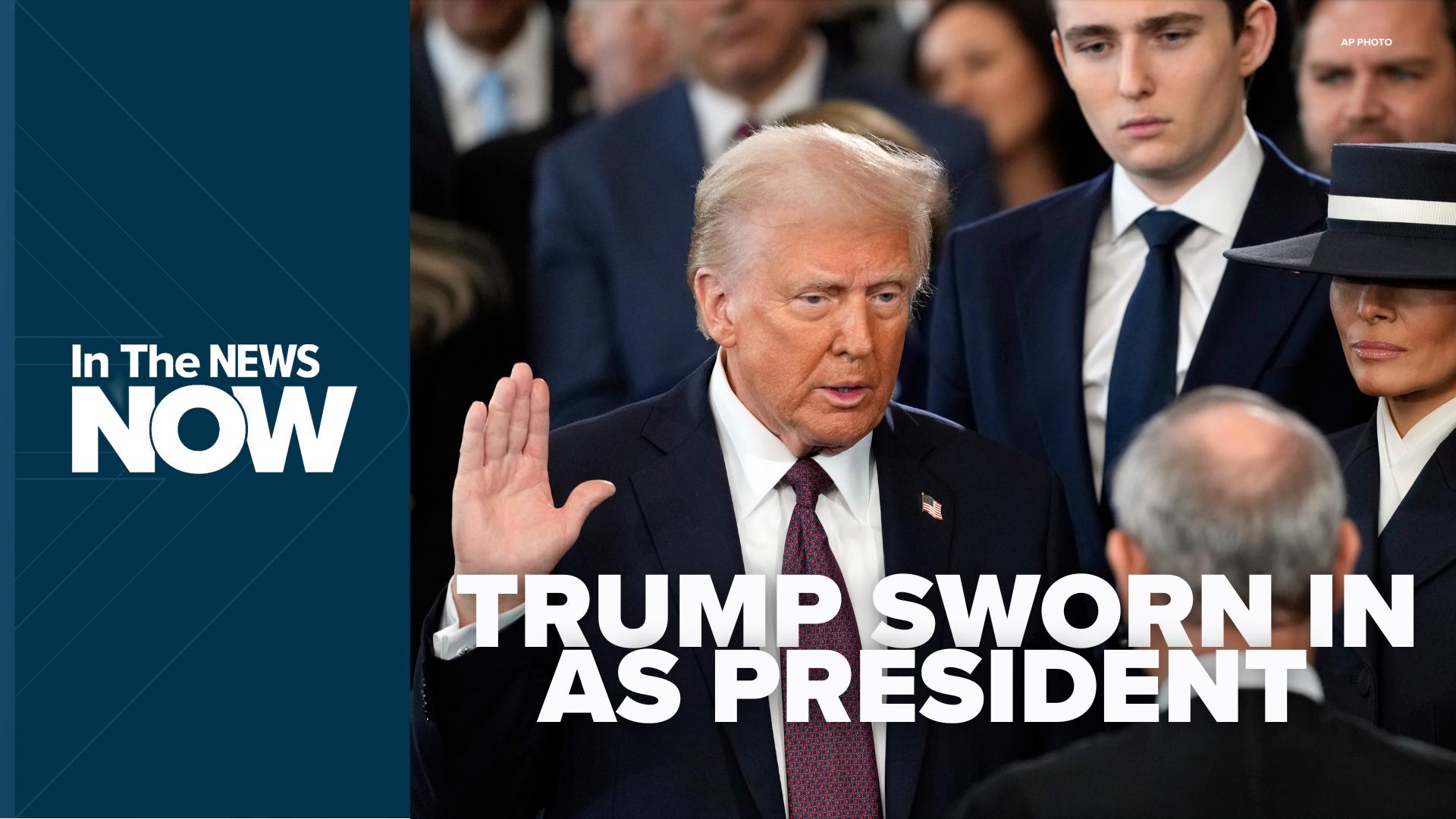 Donald Trump sworn in as 47th president | In The News Now | cbs19.tv