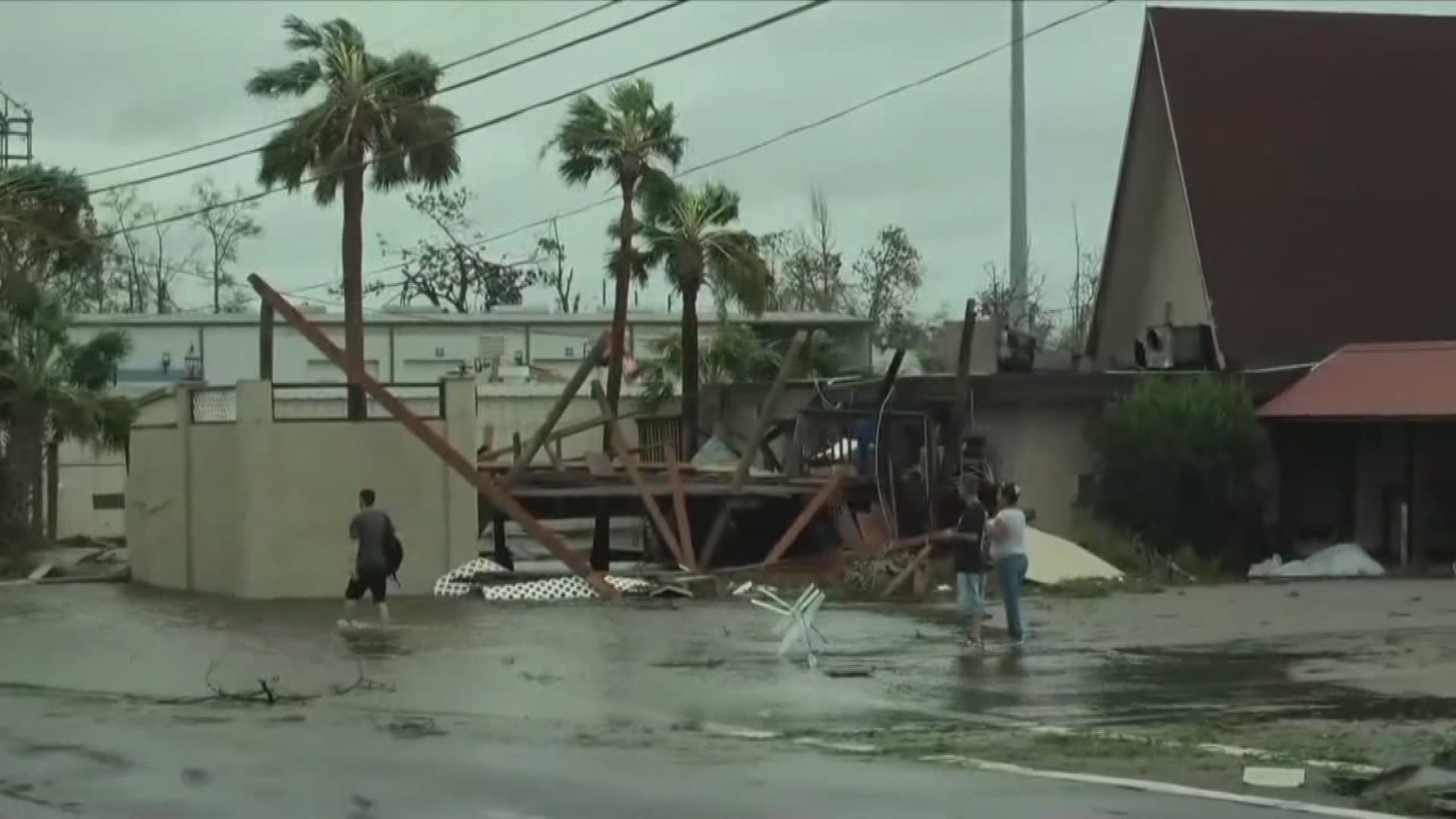 Live cameras capture storm damage in the aftermath of Hurricane Michael ...