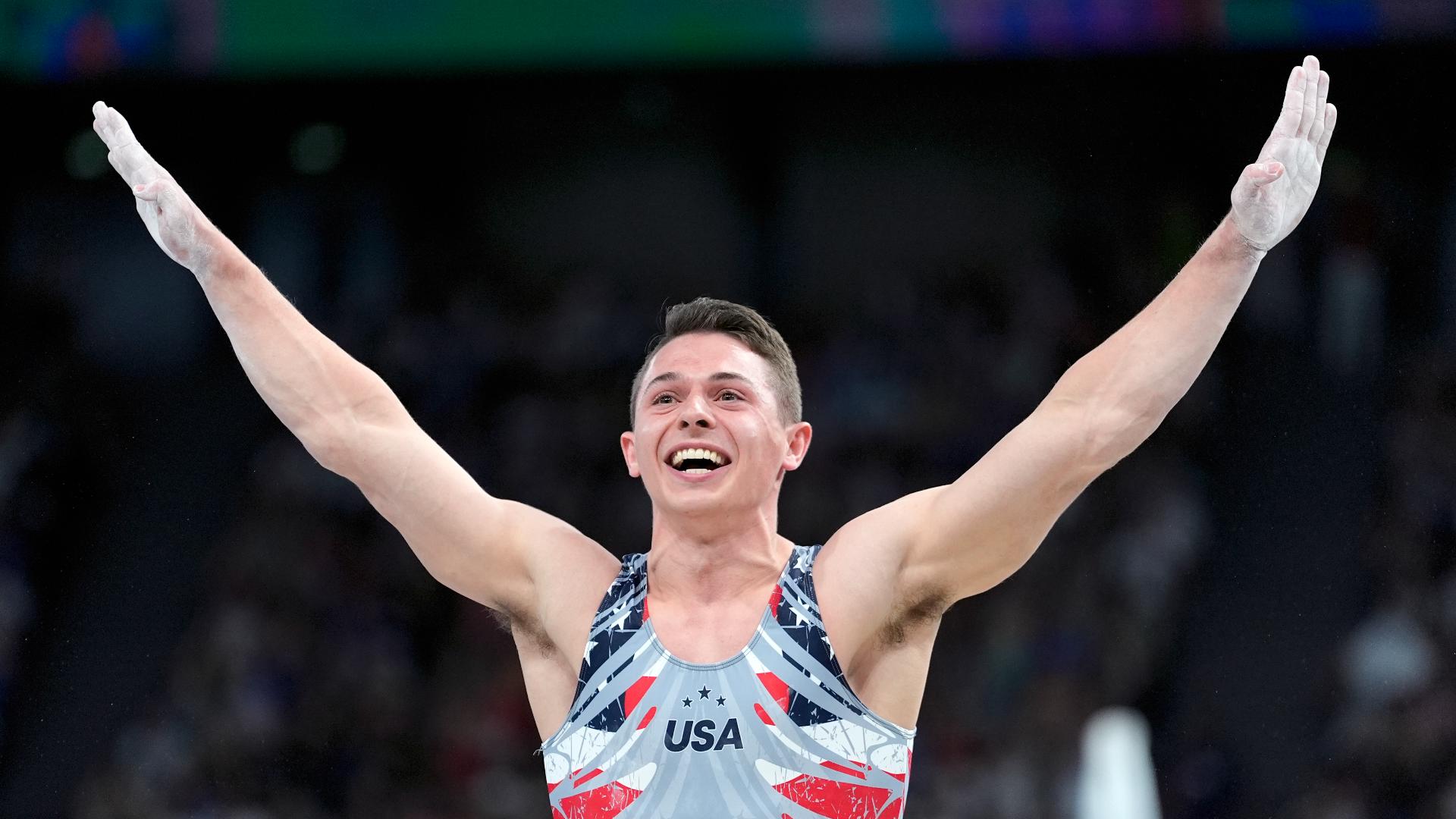 Men's gymnastics team final: Team USA makes history at Olympics | cbs19.tv