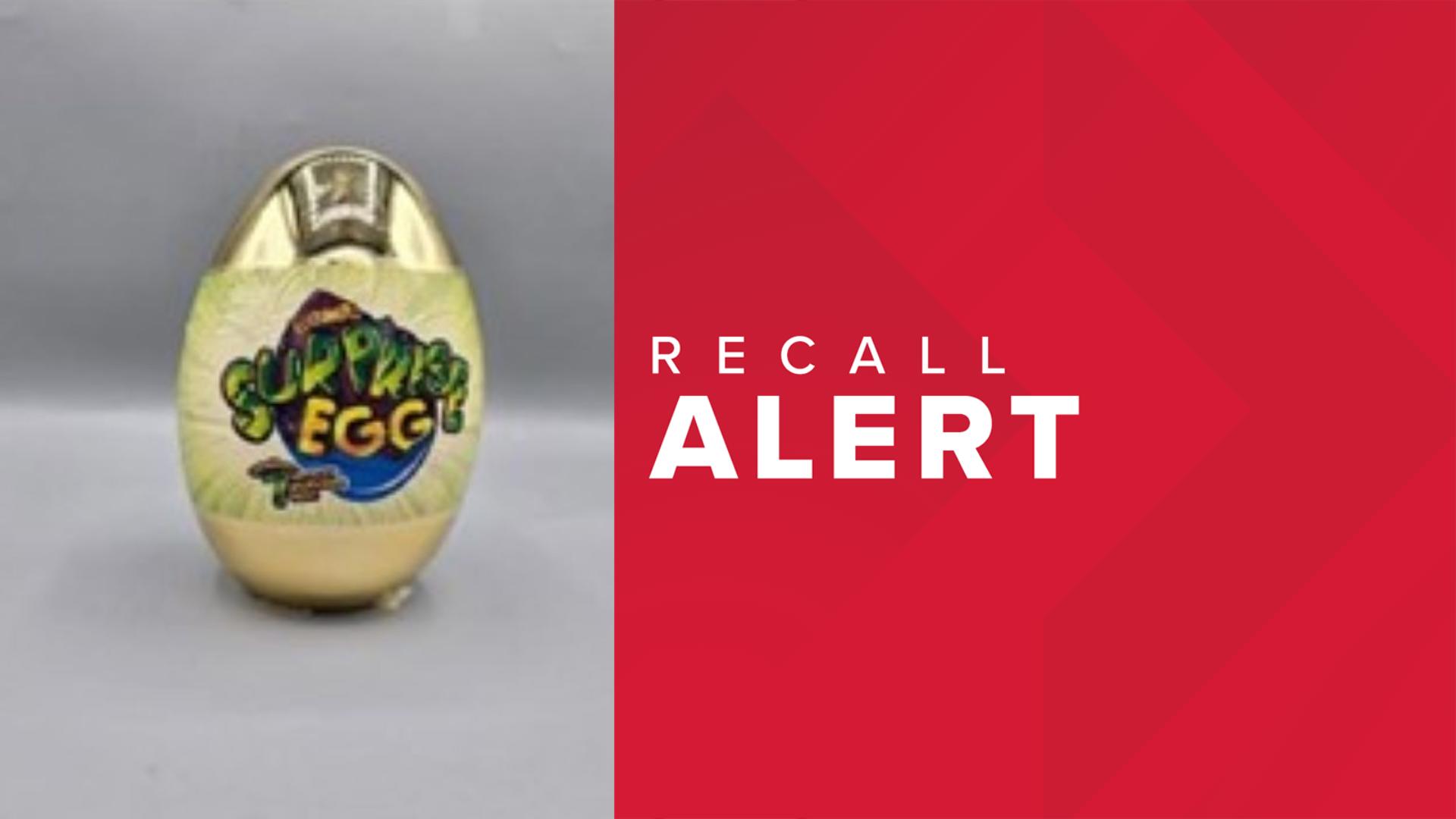 Evermore Surprise Eggs recall: Lead issue affects nearly 100K | cbs19.tv