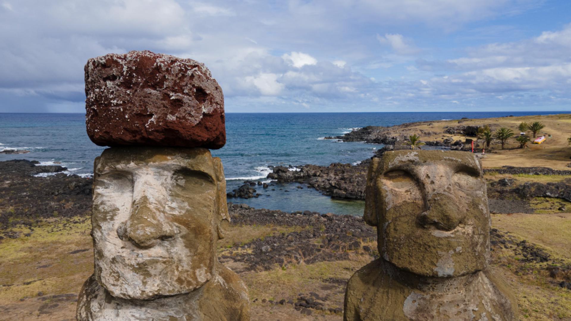 Rising seas threaten Easter Island's iconic moai statues | cbs19.tv