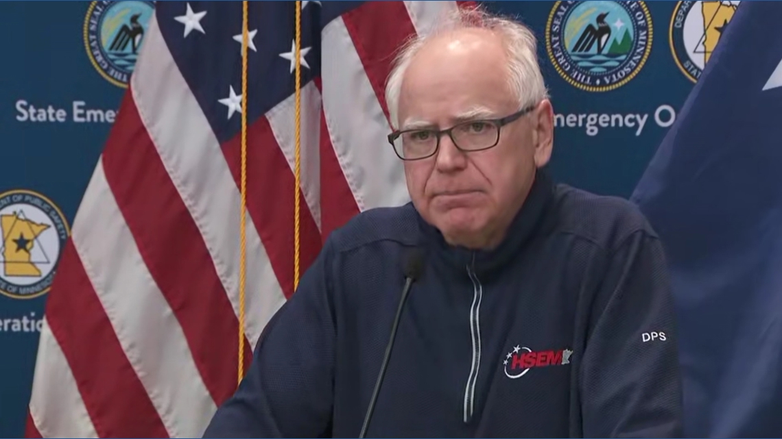 Minnesota Gov. Tim Walz speaks after deadly ICE shooting | cbs19.tv