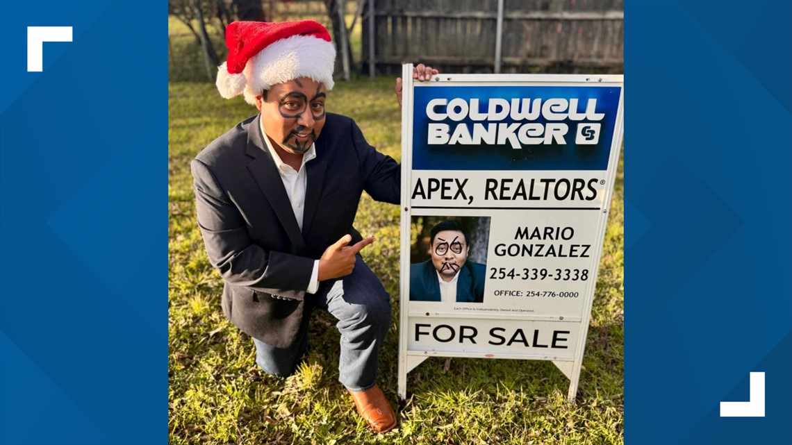 Waco real estate agent goes viral for graffitied sign | cbs19.tv