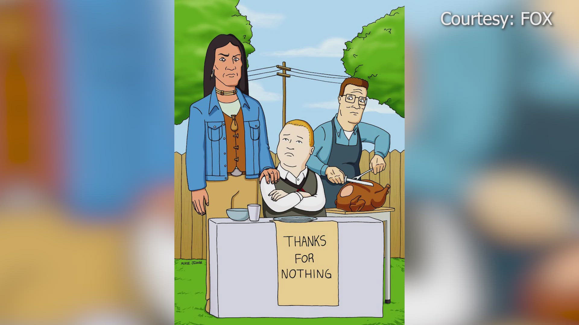 'King of the Hill' actor walked neighborhood with pitchfork, neighbors ...