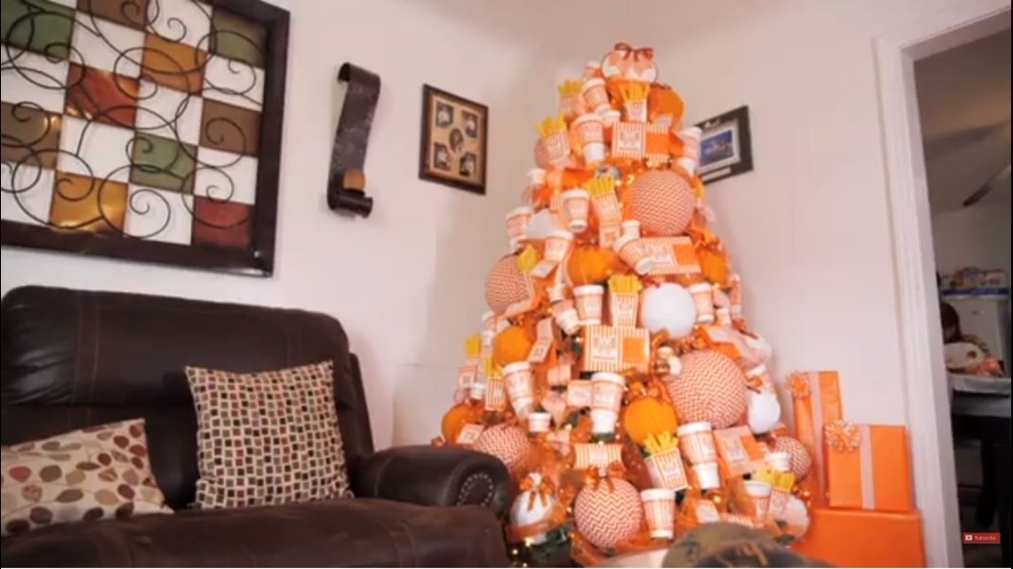 Texas woman has Whataburger Christmas tree | cbs19.tv