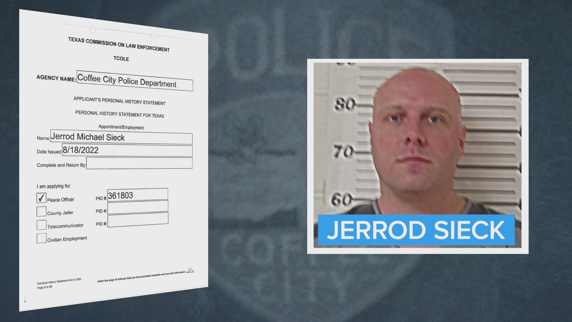 Another former Coffee City police officer indicted | cbs19.tv