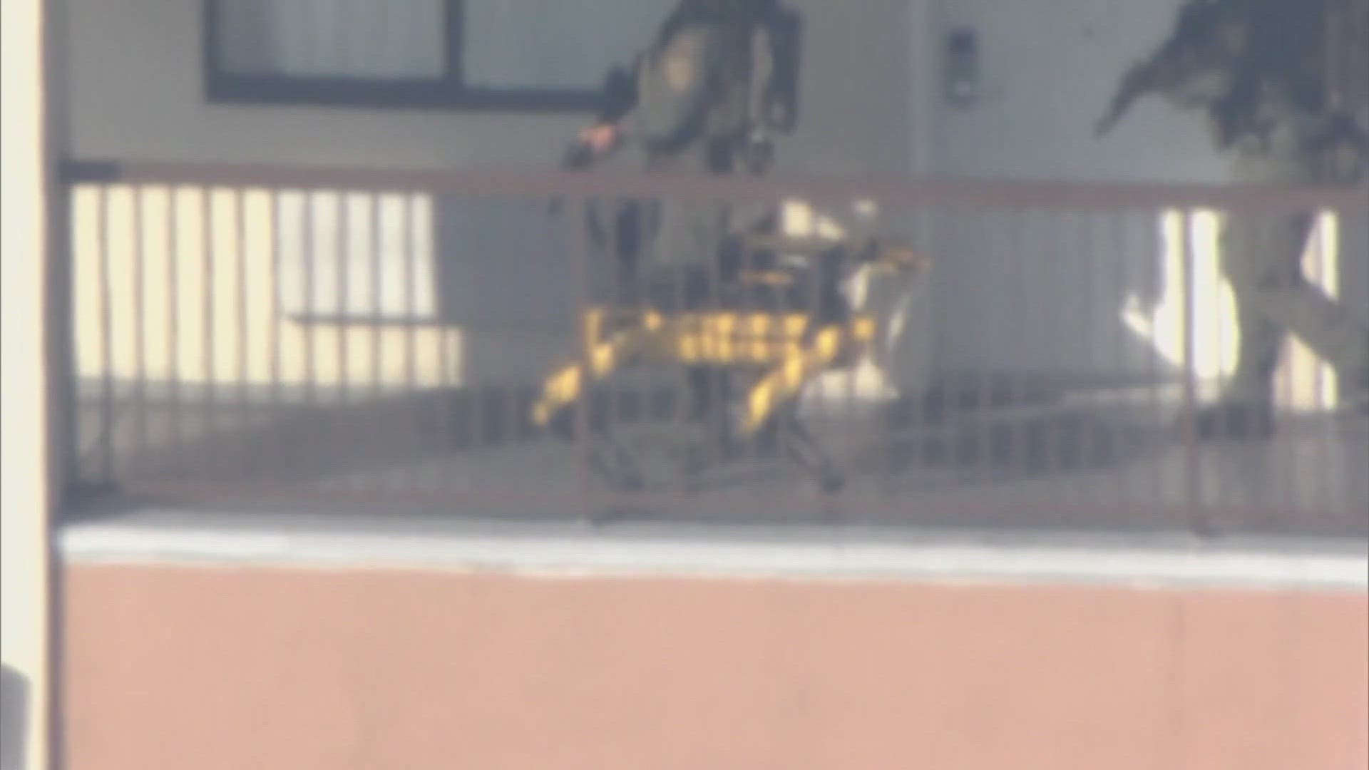 HPD robot dogs help end standoff at Mustang Inn in Houston, Texas ...