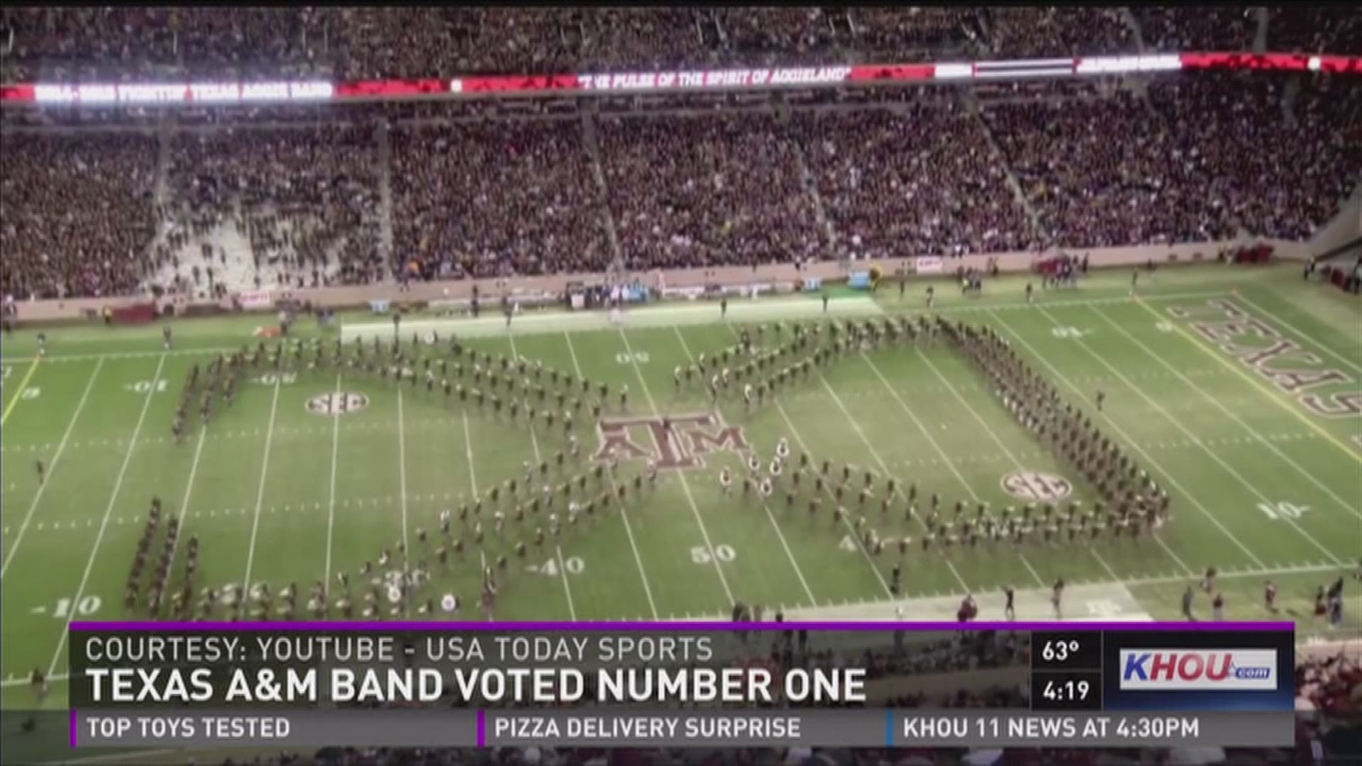 East Texas native becomes first female drum major of combined Texas A&M ...
