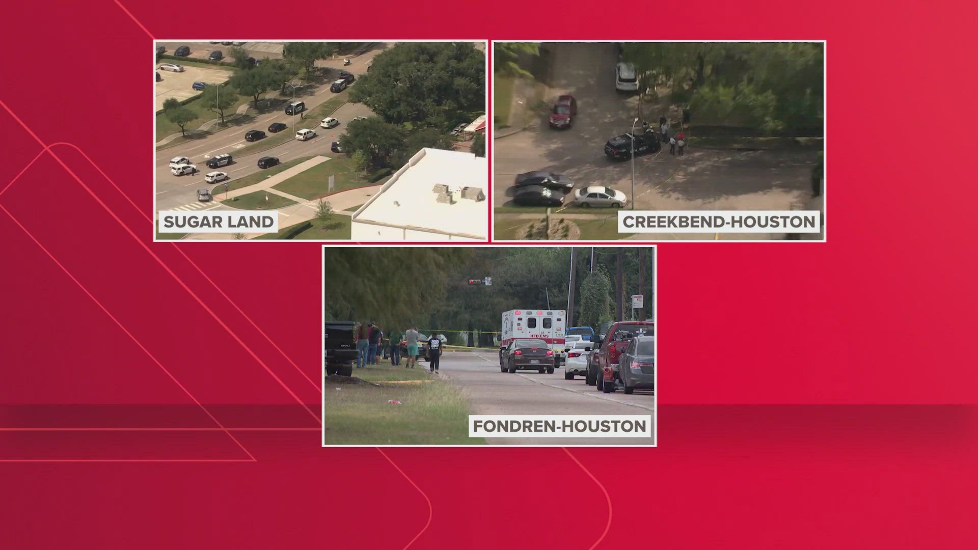 Breaking Houston news: 4 dead in 3 shootings near Sugar Land | cbs19.tv