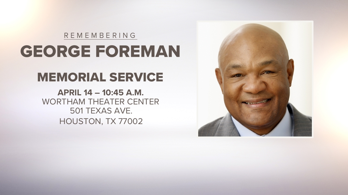Houston to Honor Boxing Legend George Foreman at Wortham Center | cbs19.tv
