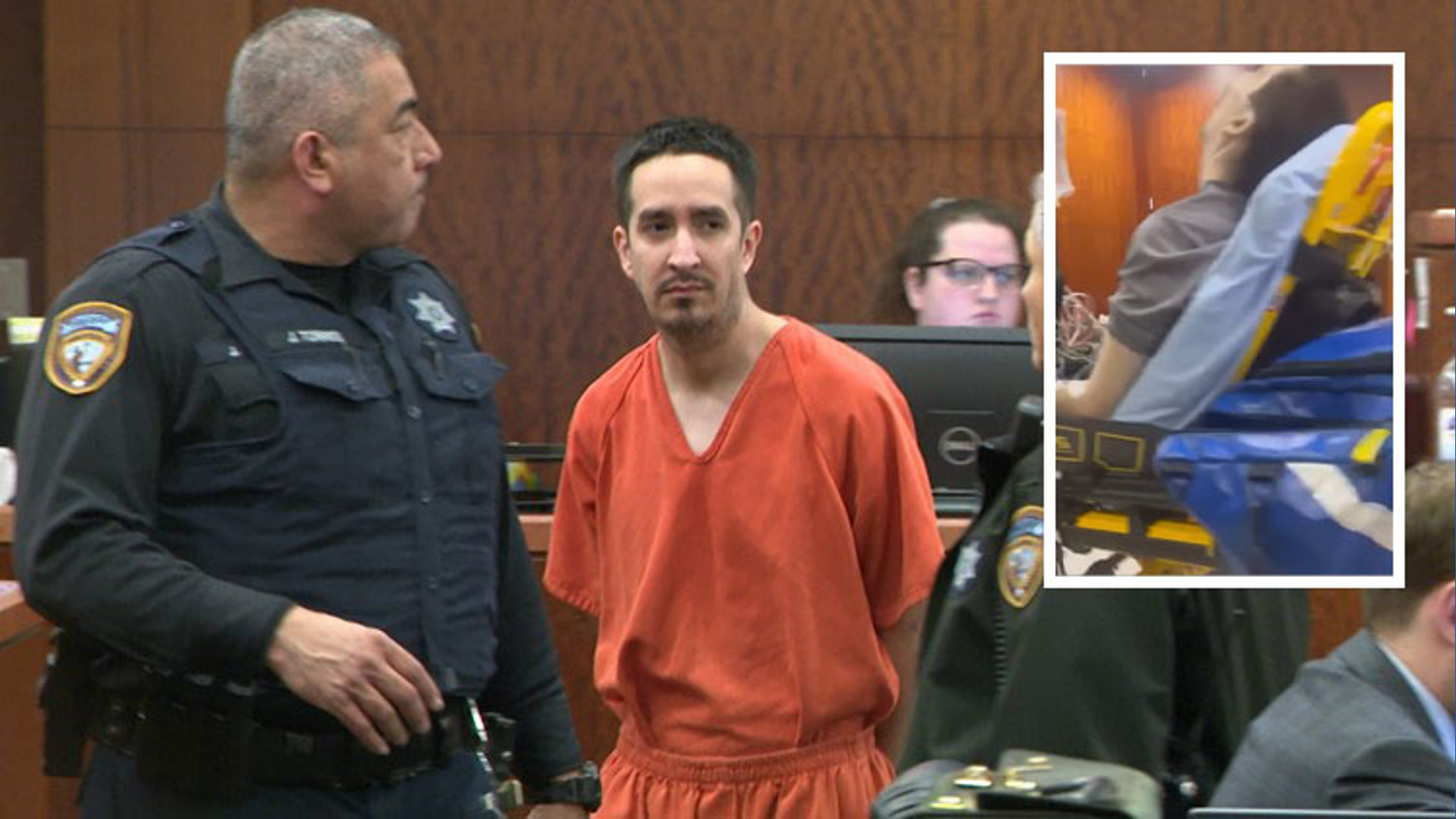 Man accused of killing wife in 2023 dies during court appearance | cbs19.tv