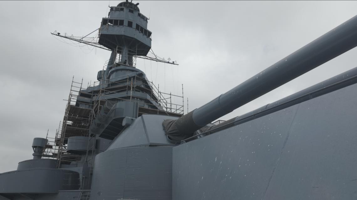 Battleship Texas: See view below deck of restored ship ahead of weekend ...