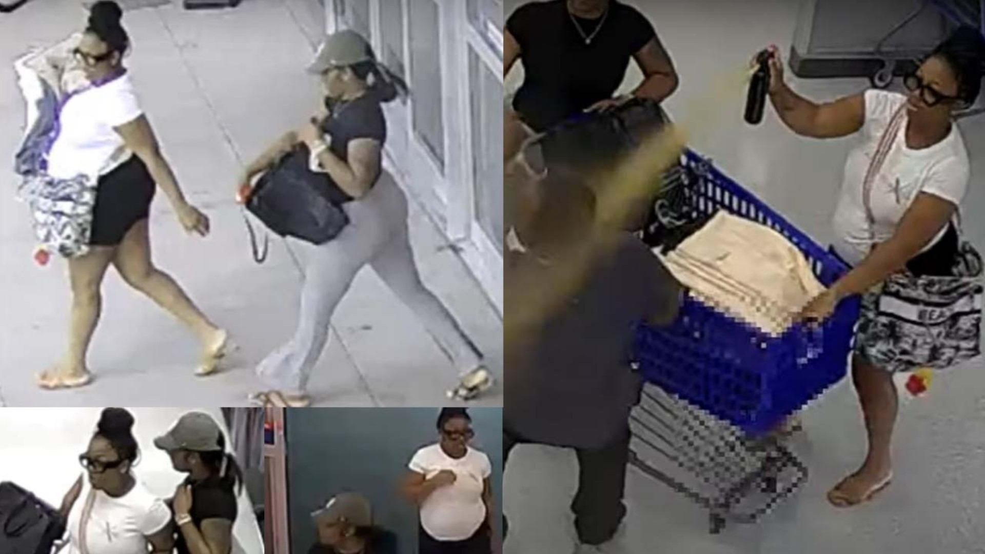 Women caught on camera stealing pants from west Houston Academy | cbs19.tv