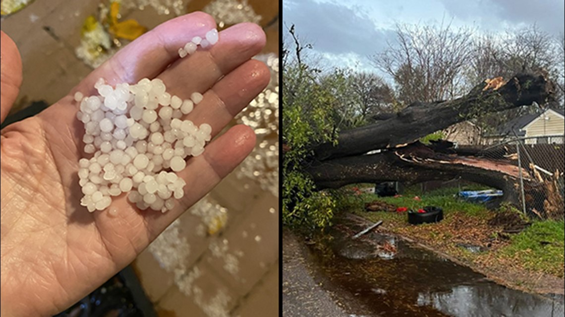 Houston, Texas storm damage: Viewers photos, videos | January 8 | cbs19.tv