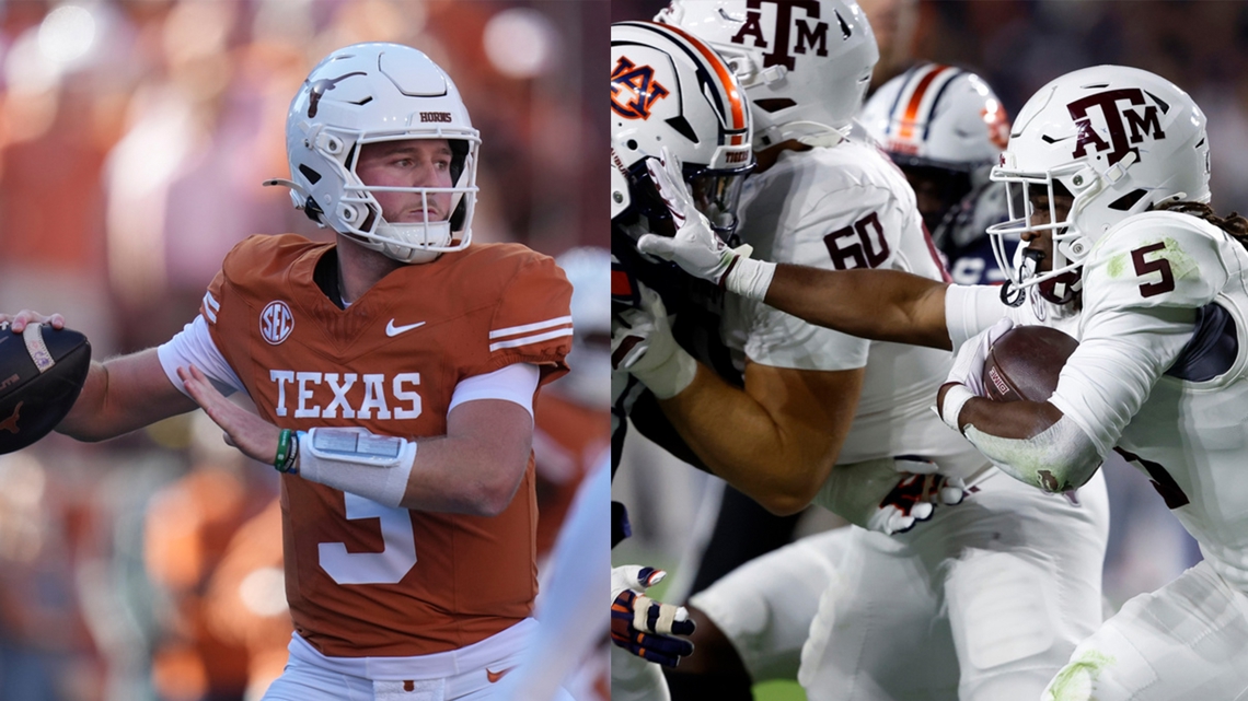 Rivalry history: Texas, Texas A&M to meet in College Station | cbs19.tv
