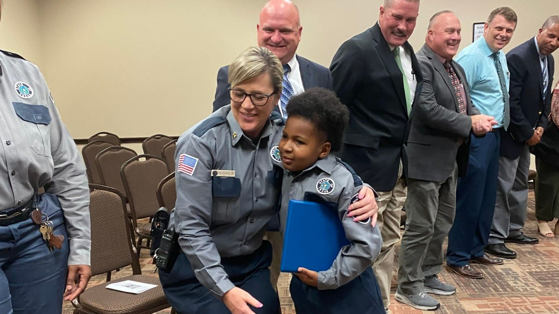 Devarjaye Daniel sworn in as TDCJ correctional officer | cbs19.tv