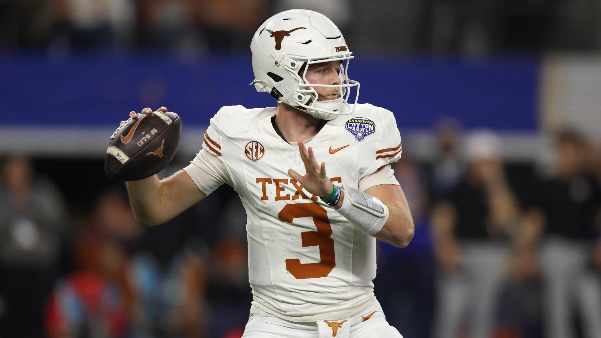 2025 NFL Draft: Texas Longhorns quarterback Quinn Ewers officially ...