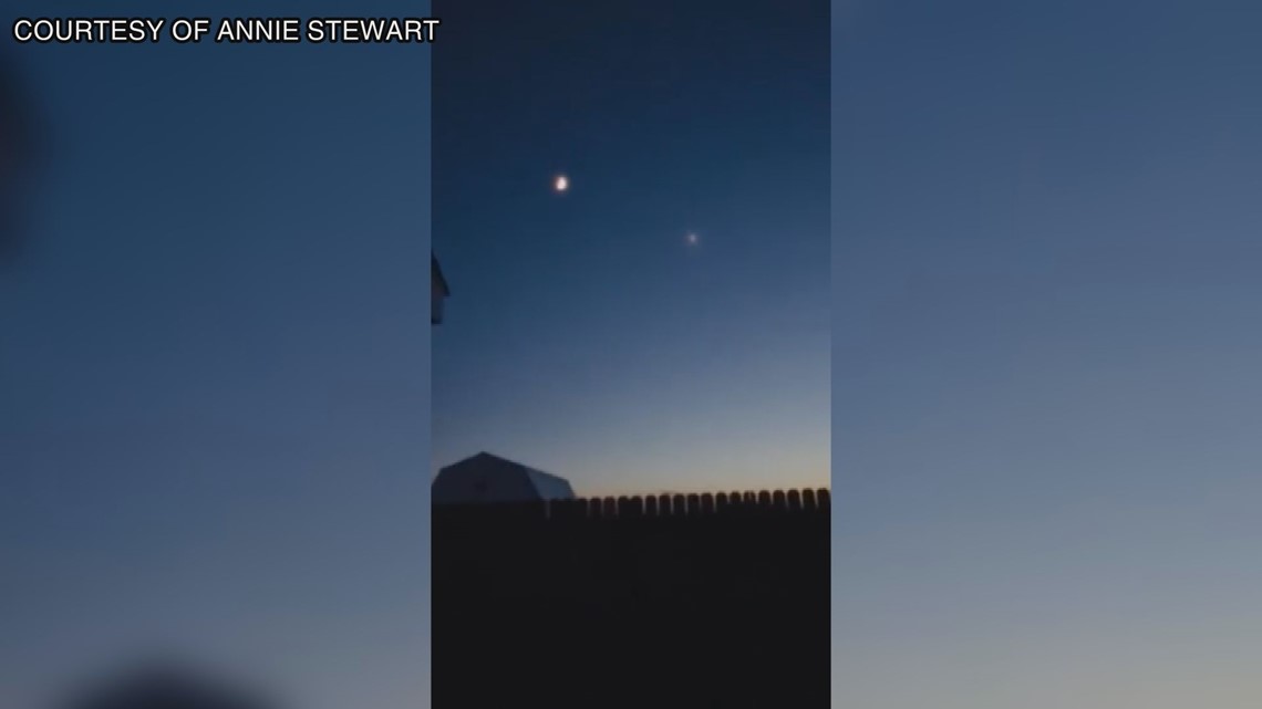 What's up with the lights in the night sky? | cbs19.tv