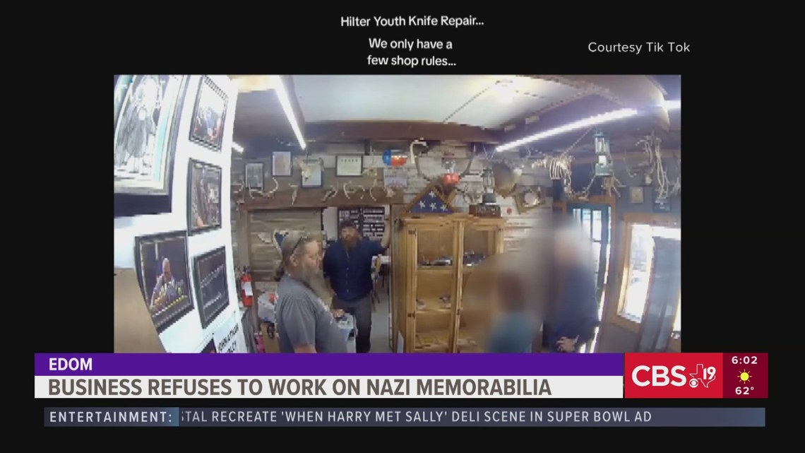 Texas blade shop garners attention for refusing to repair Hitler Youth knife | cbs19.tv