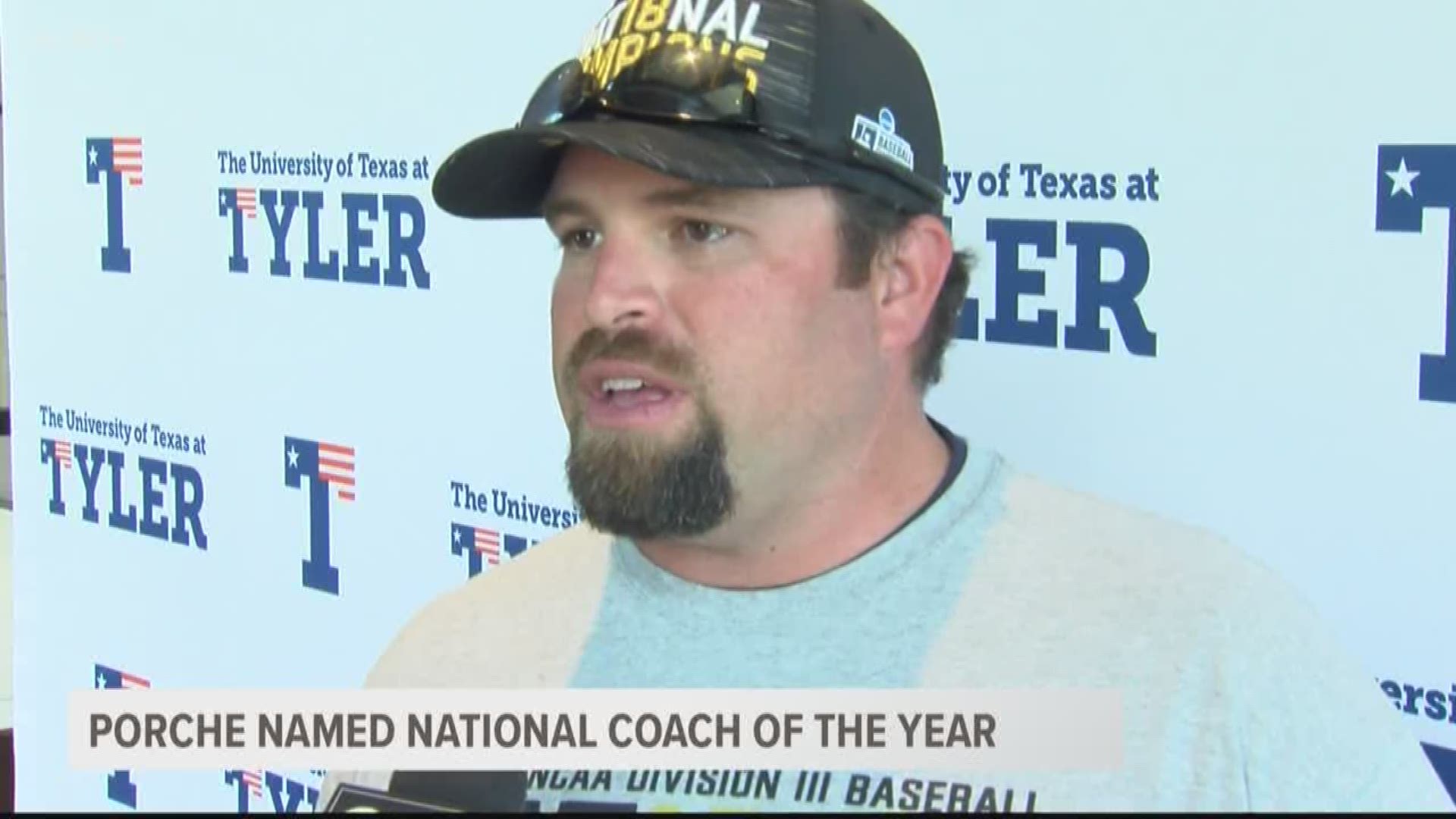 UT Tyler baseball coach Brent Porche wins National Coach of the Year ...