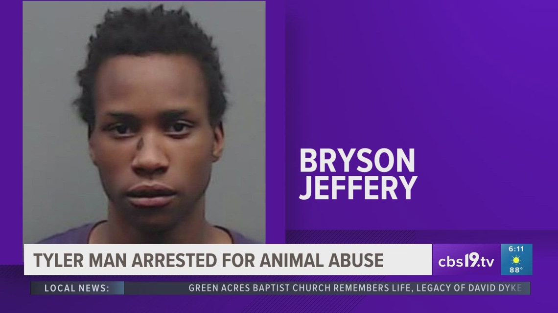 Tyler man arrested for animal abuse | cbs19.tv