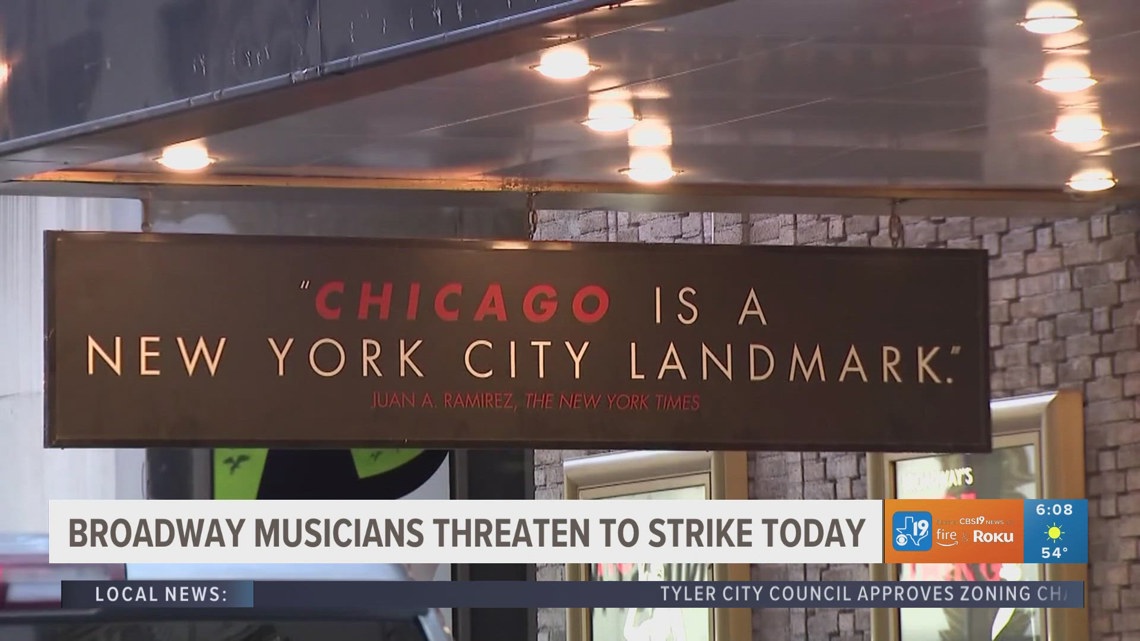 Broadway musicians threaten to strike | cbs19.tv