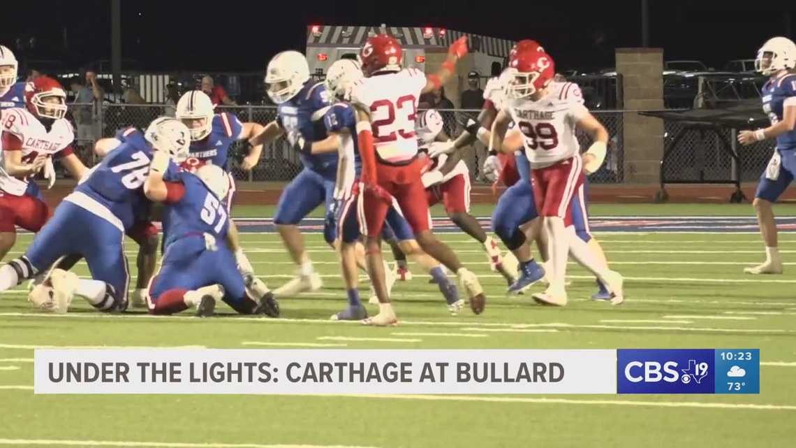 UNDER THE LIGHTS: Carthage vs. Bullard | cbs19.tv