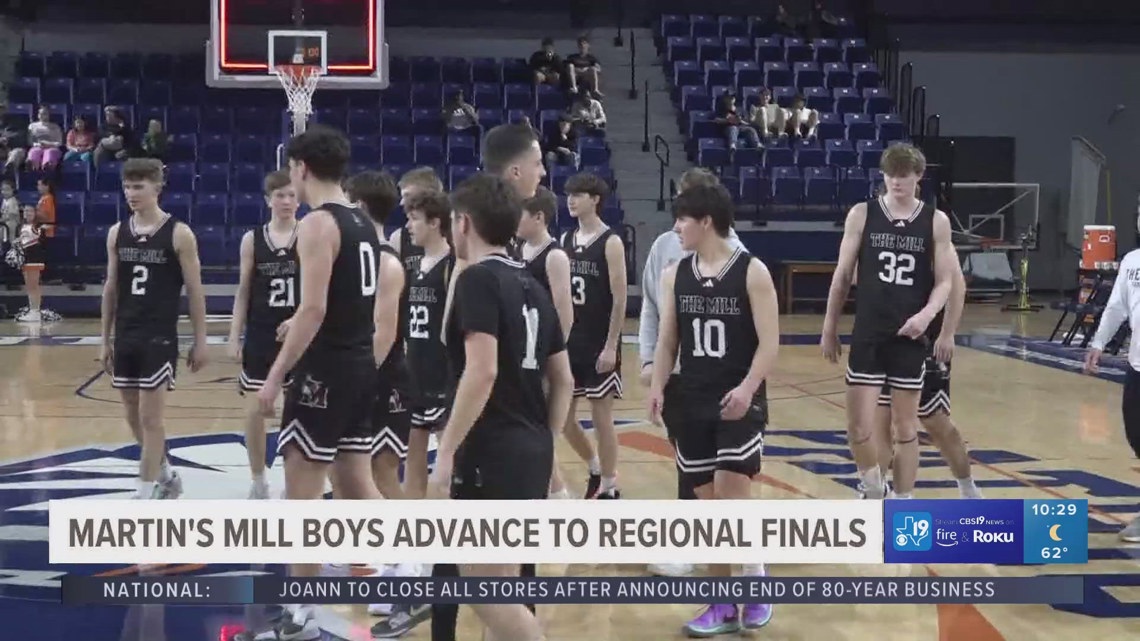 Martin's Mill is headed back to regional final after topping Gary ...