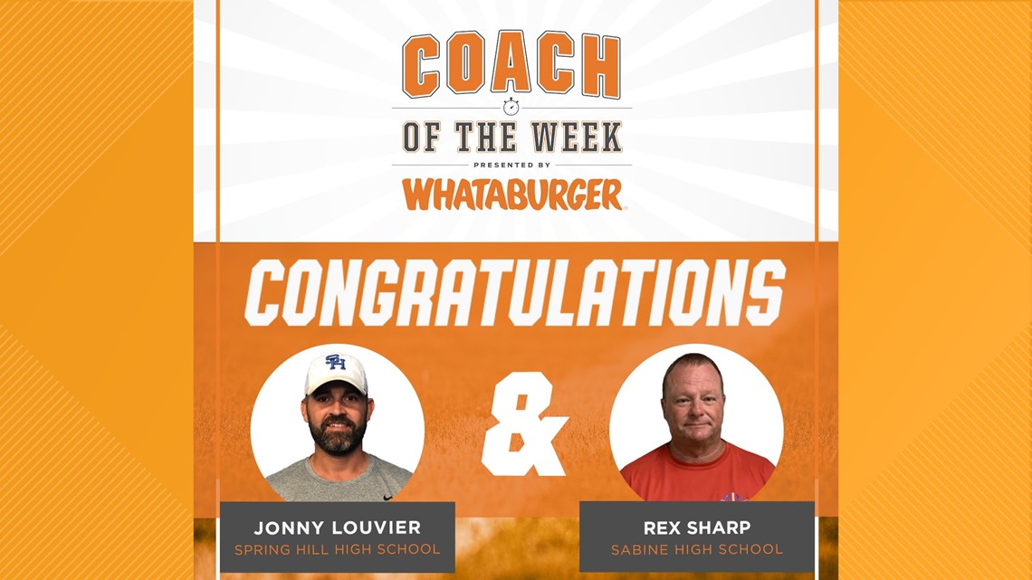 Whataburger Coach of the Week: Rex Sharp | cbs19.tv