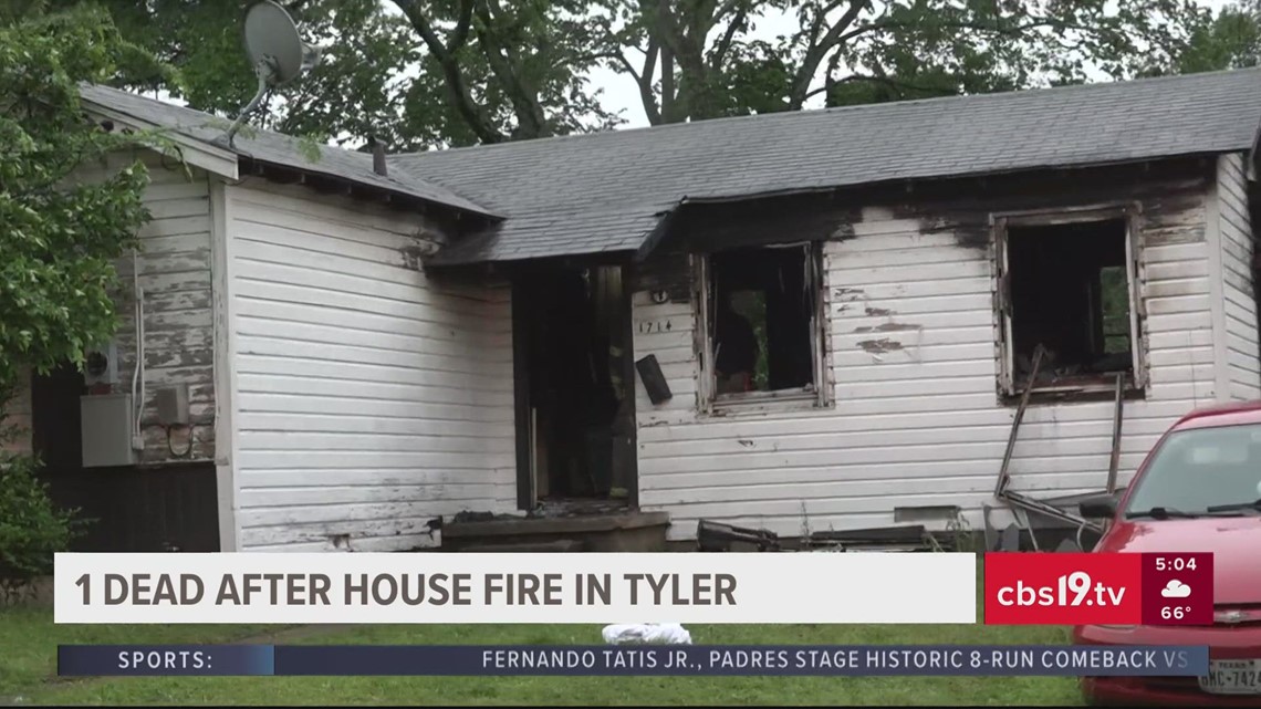 Officials identify victim killed in Tyler house fire | cbs19.tv
