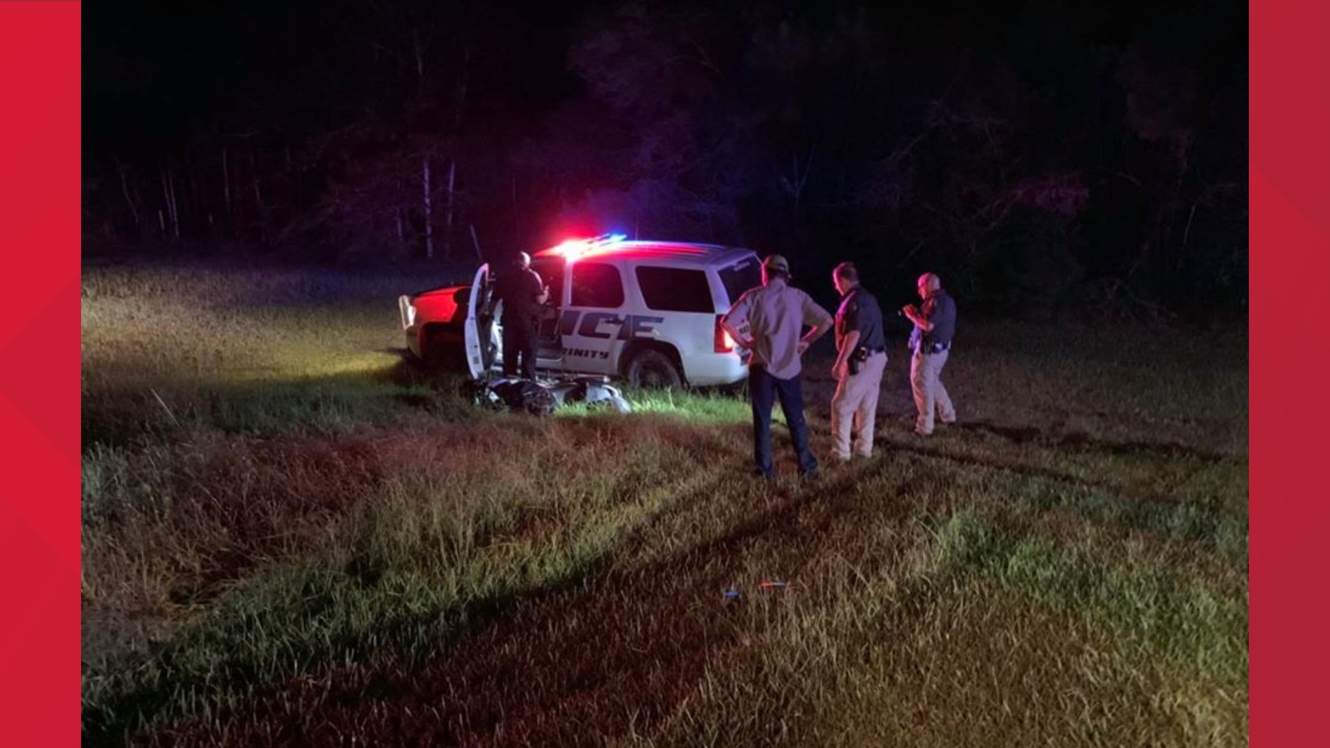 Trinity man arrested after pursuit with police, deputies | cbs19.tv