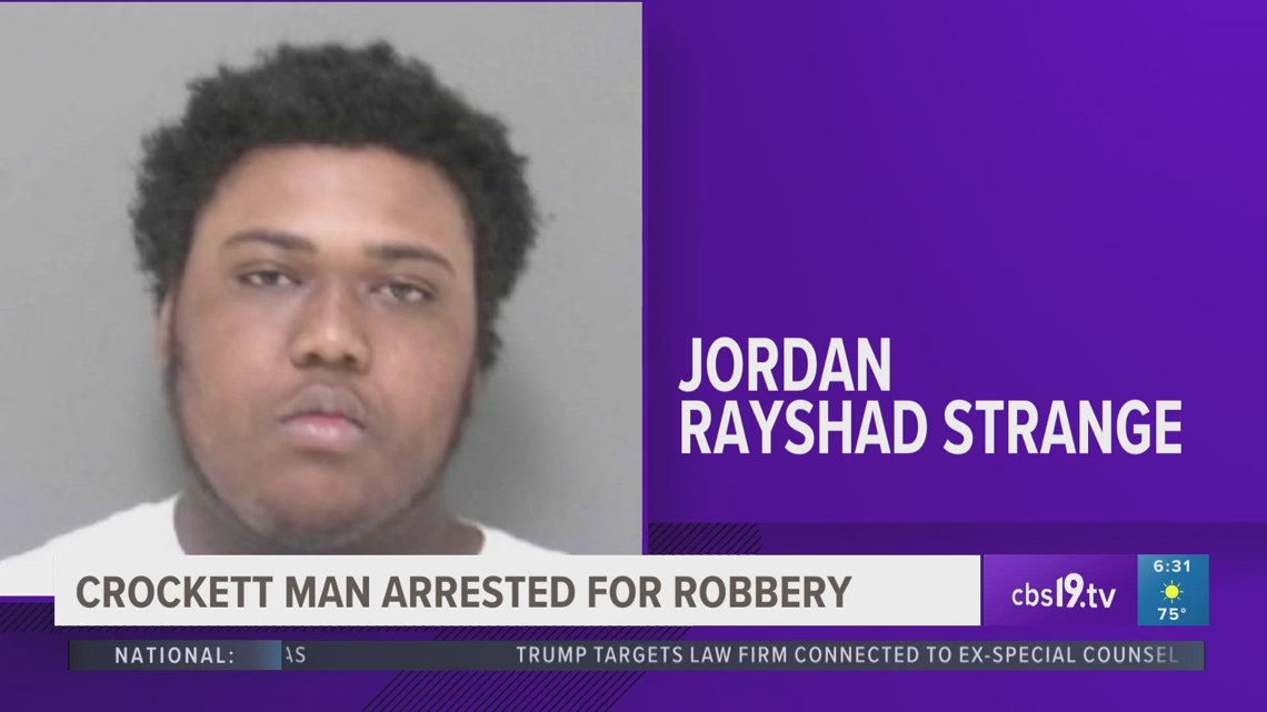East Texas man arrested for robbery in Houston | cbs19.tv