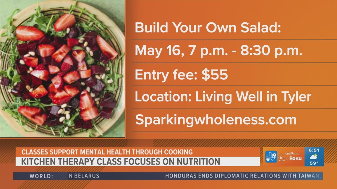 Kitchen Therapy in Tyler addresses mental health through cooking | cbs19.tv