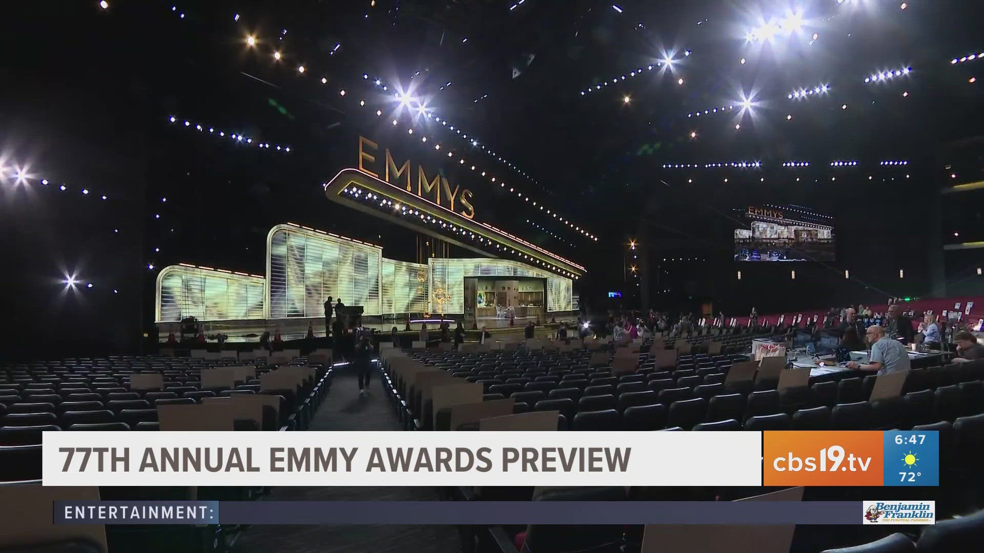Previewing the 77th annual Emmy Awards on CBS | cbs19.tv
