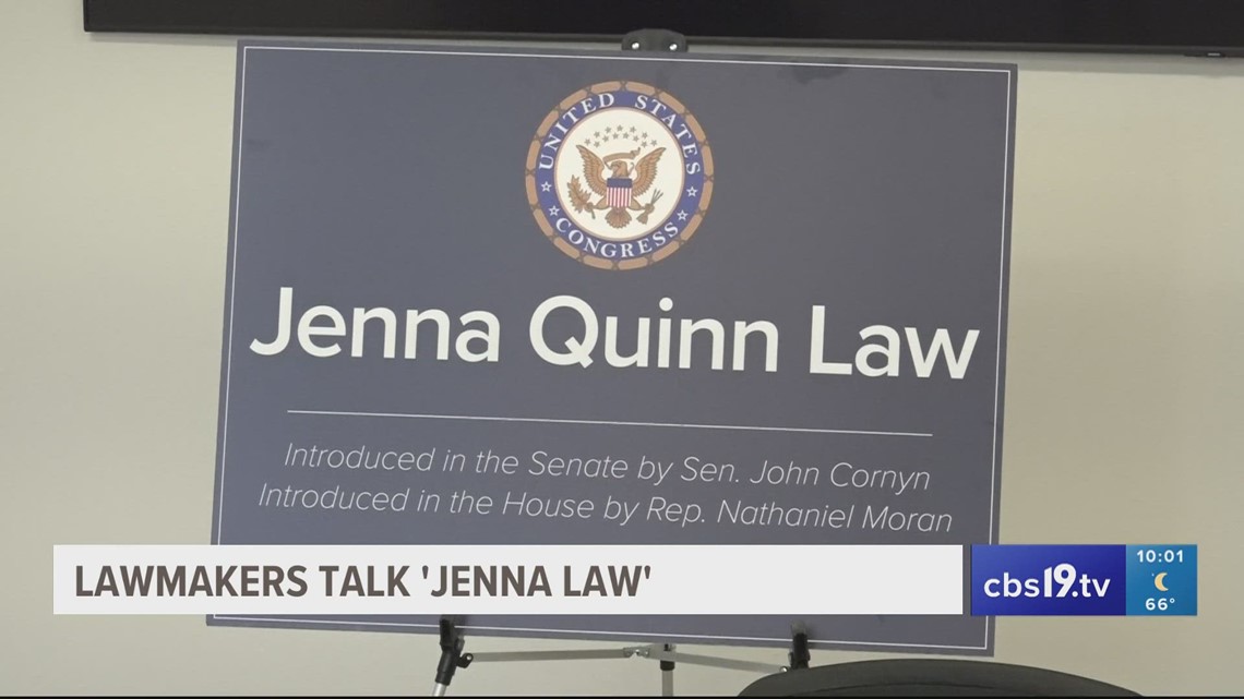 The push for Jenna's Law | cbs19.tv