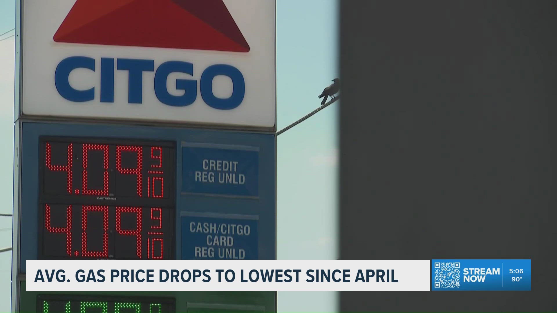 Gas prices fall sharply nationwide, hitting lowest average since April ...