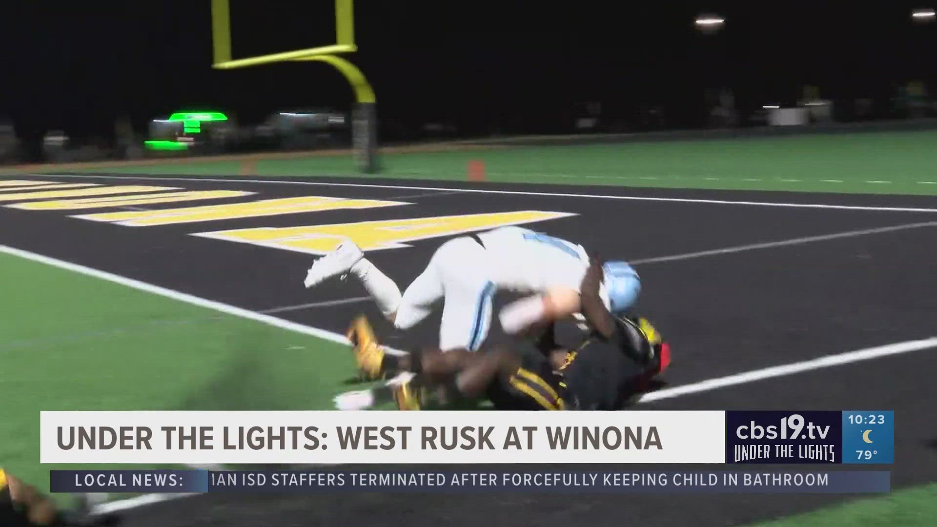 UNDER THE LIGHTS: West Rusk Raiders vs. Winona Wildcats | cbs19.tv