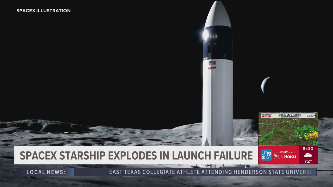 SpaceX starship explodes in launch failure | cbs19.tv