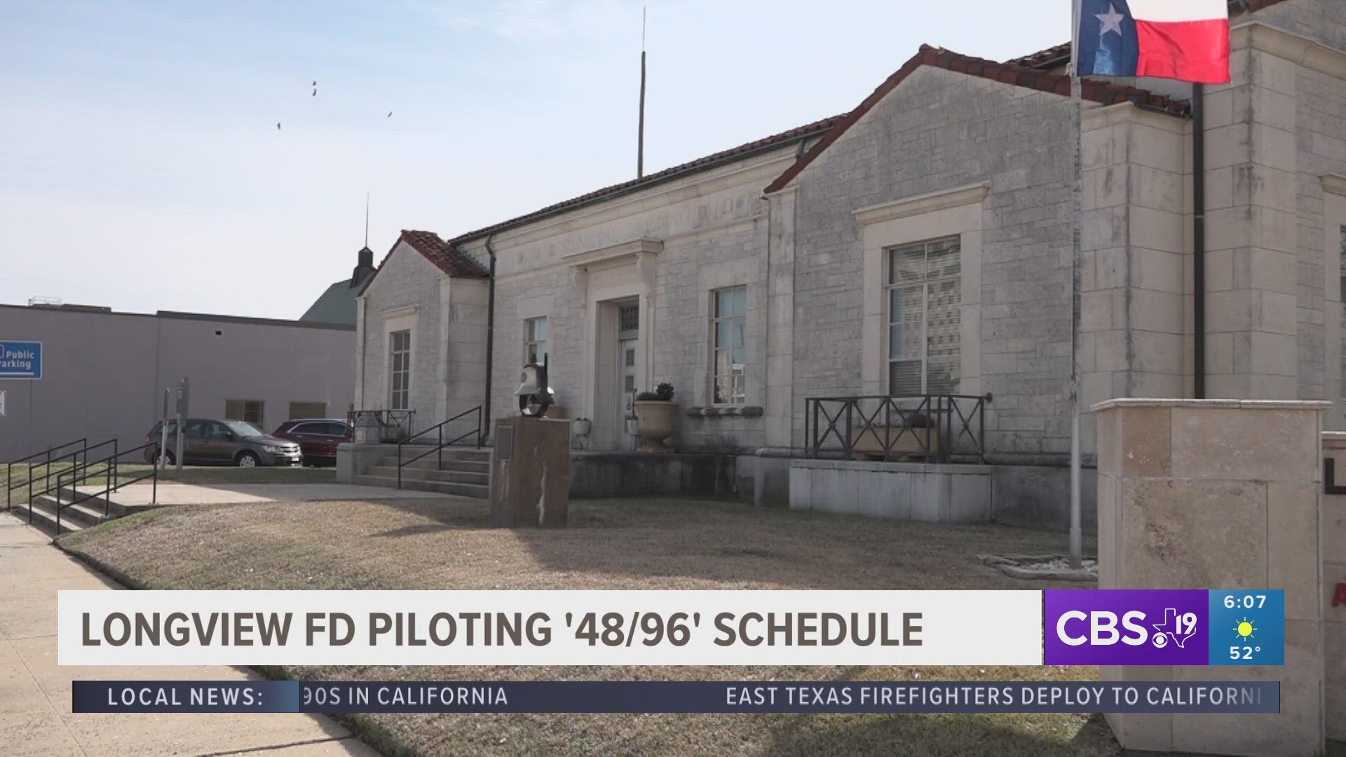 Longview firefighters testing out a new schedule | cbs19.tv