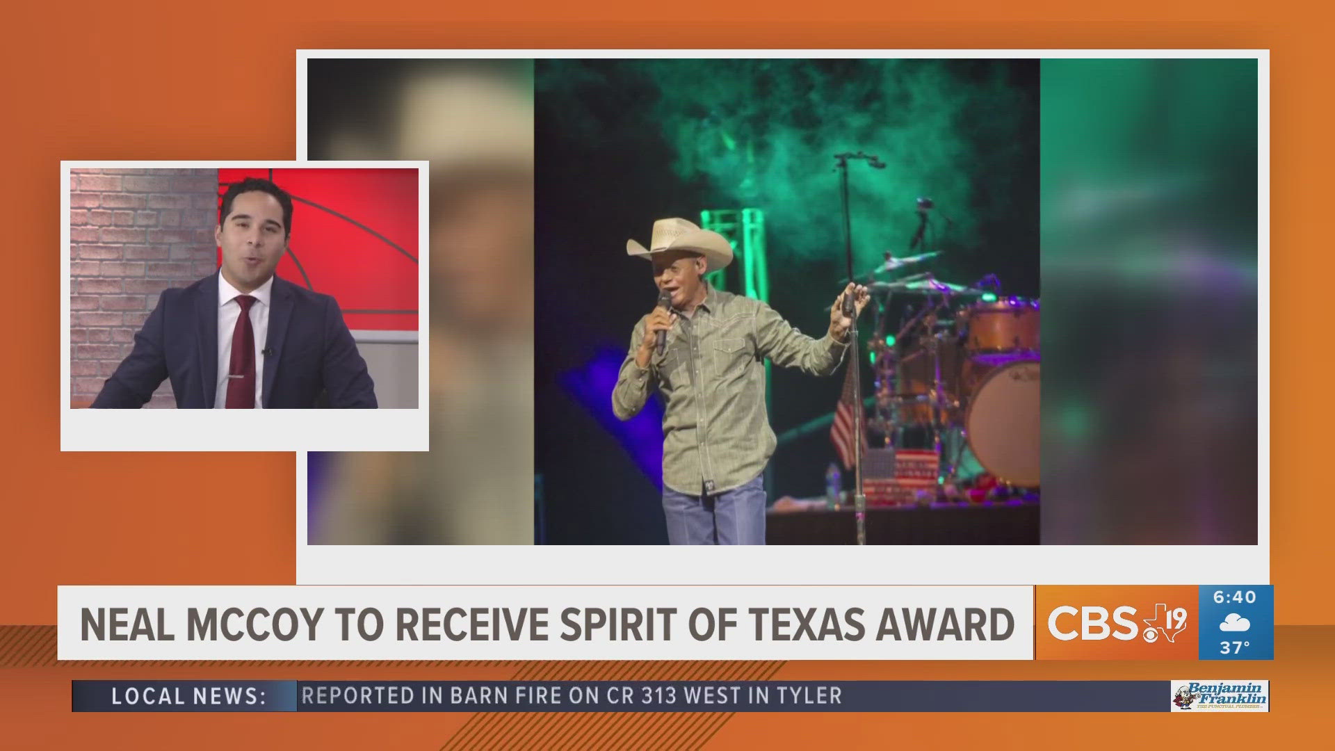 Neal McCoy among 2026 honorees for Texas Cowboy Hall of Fame | cbs19.tv