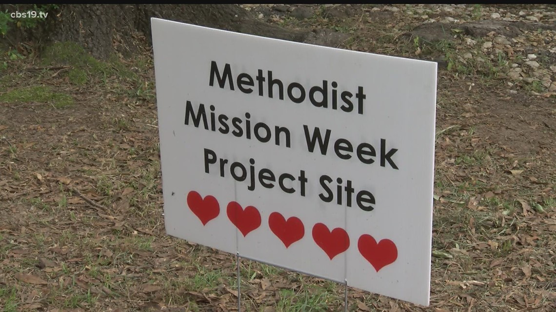Mission weeks kicks off in Tyler with over 150 volunteers | cbs19.tv