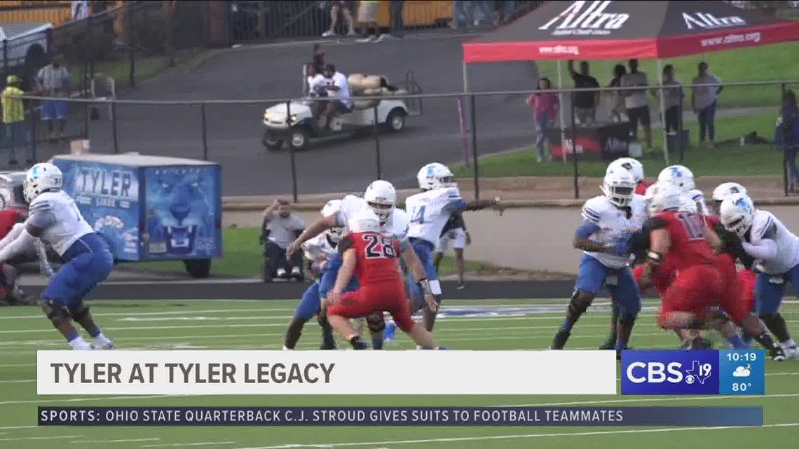 High school football Tyler High Tyler Legacy | cbs19.tv