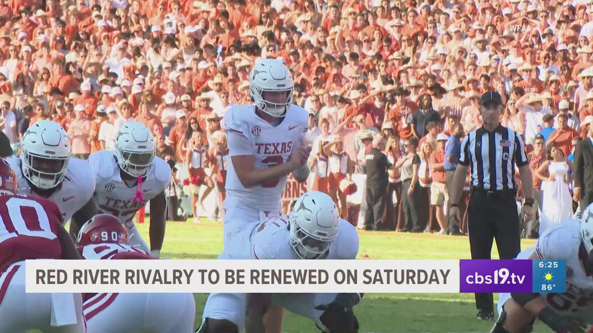 Red River Rivalry reignites on Saturday when Texas and Oklahoma clash ...