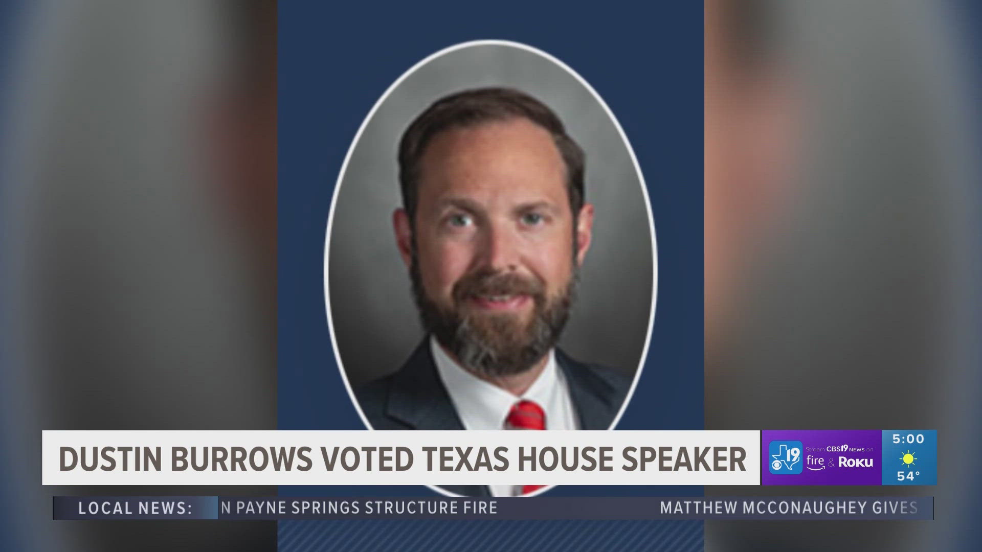 Dustin Burrows elected as Texas House speaker | cbs19.tv