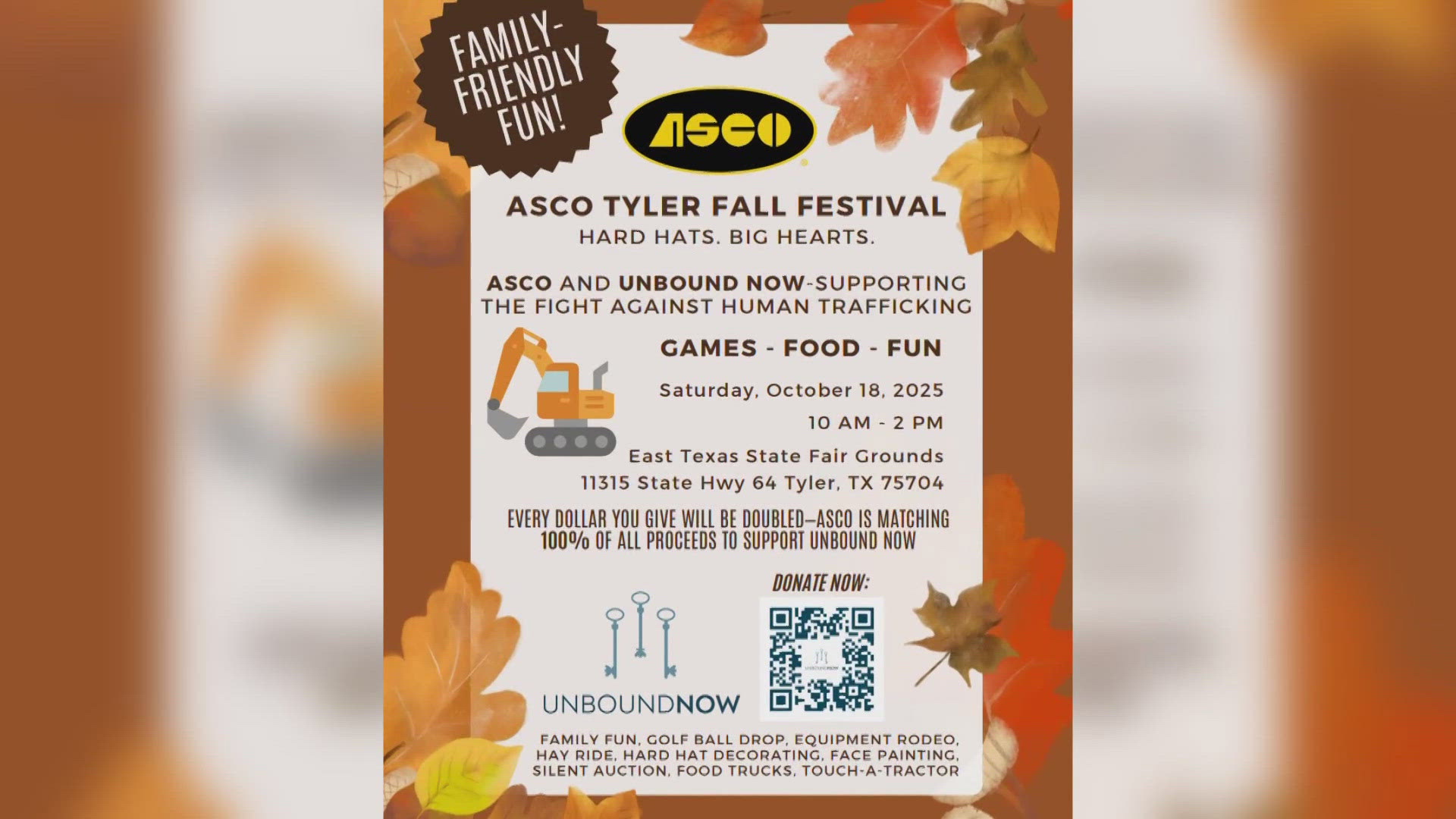 ASCO Equipment holds Tyler fall festival to support fight against ...